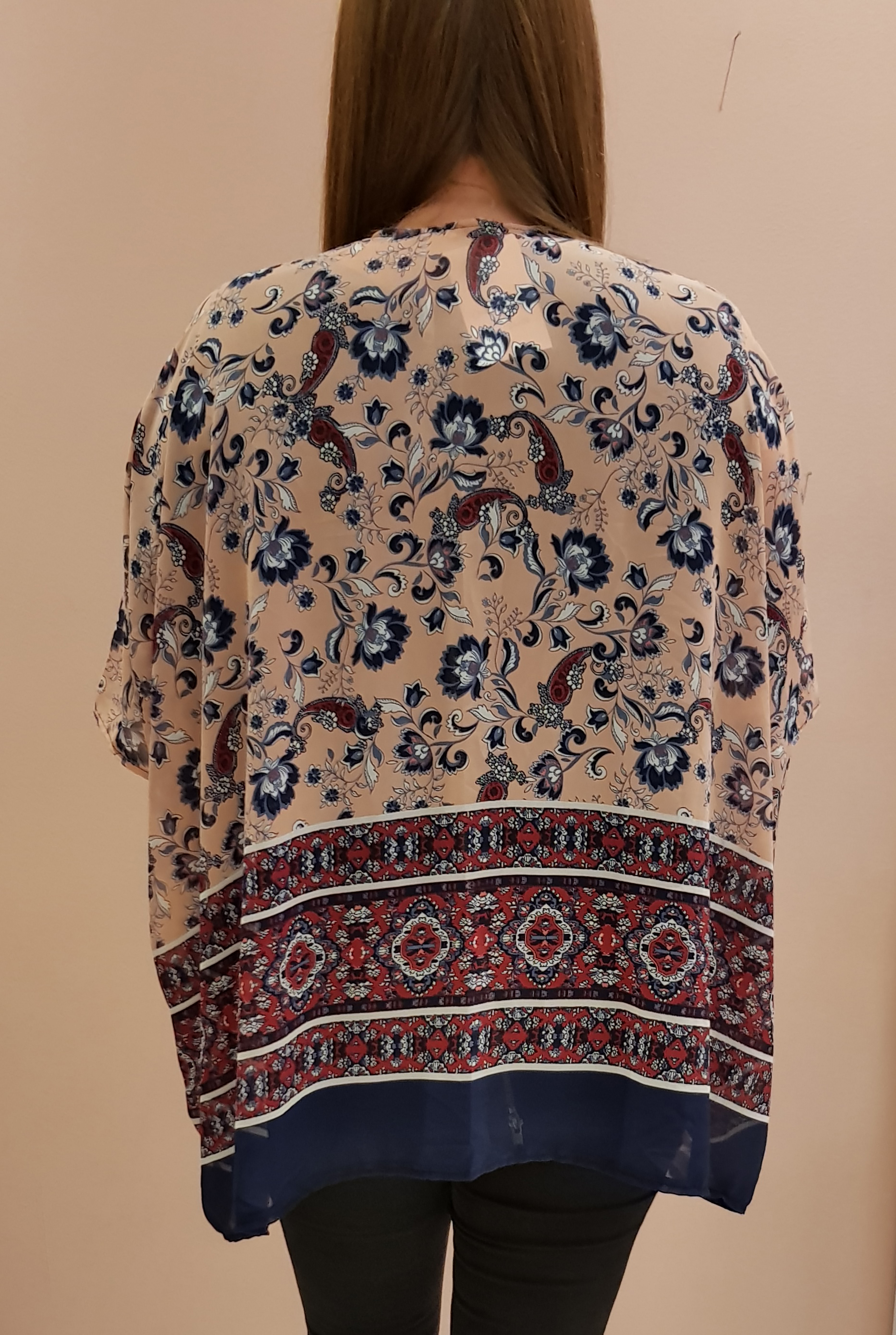 Rosa Boho Kimono Livsstil Thomsons